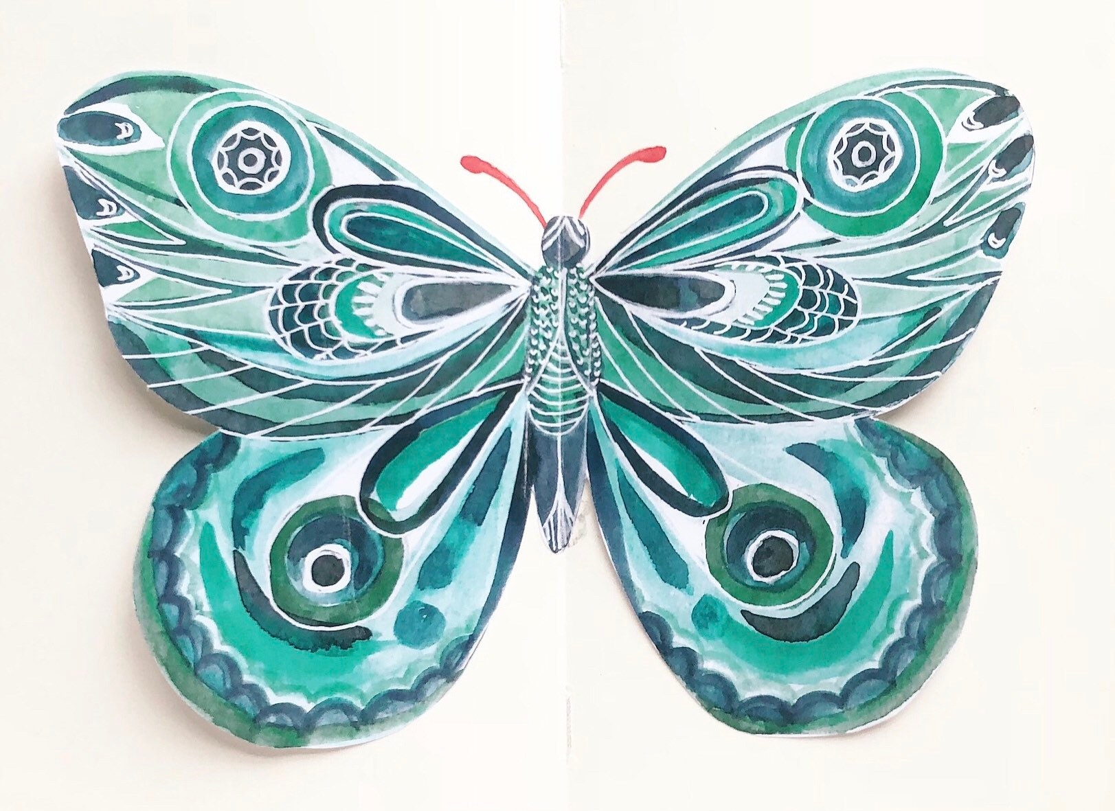 Flutterby & Flowers Sticker Sheet - Etsy