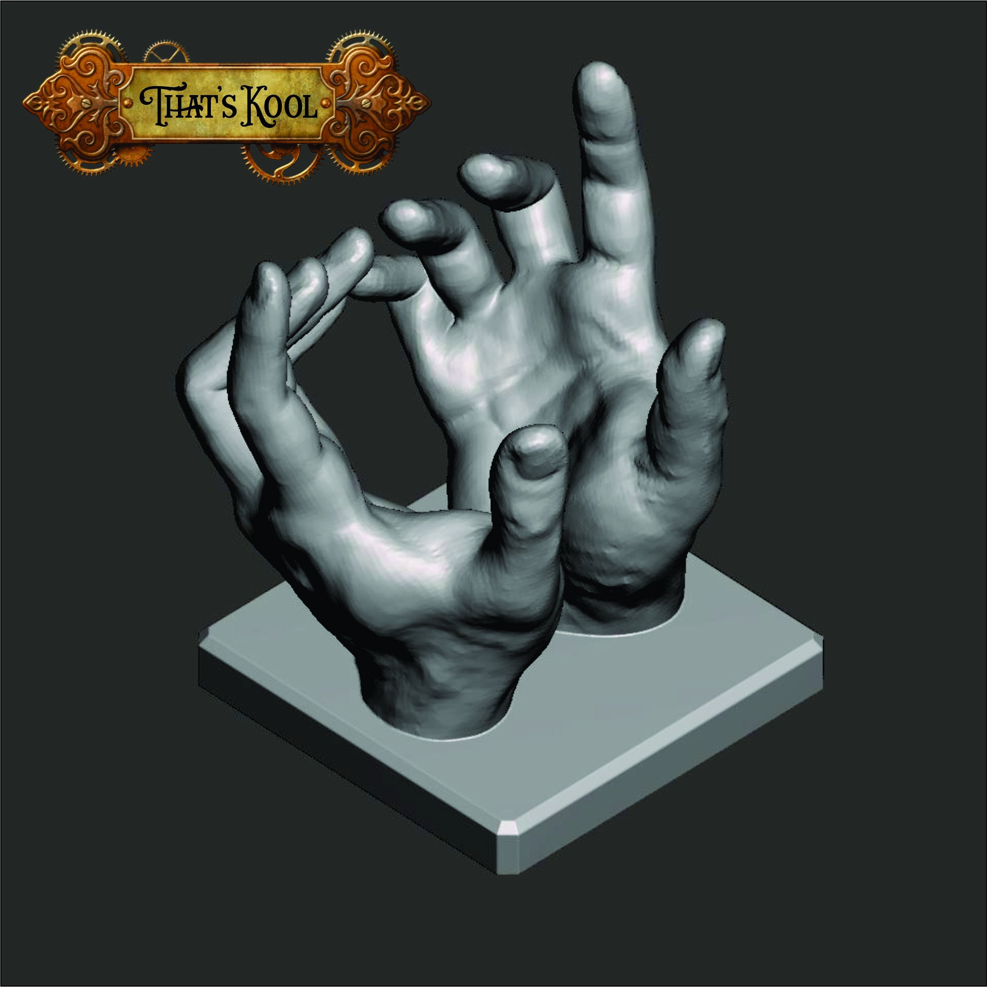 Helping Hands 3D Print STL. File Stl File 3D Printing File 3D Printable ...