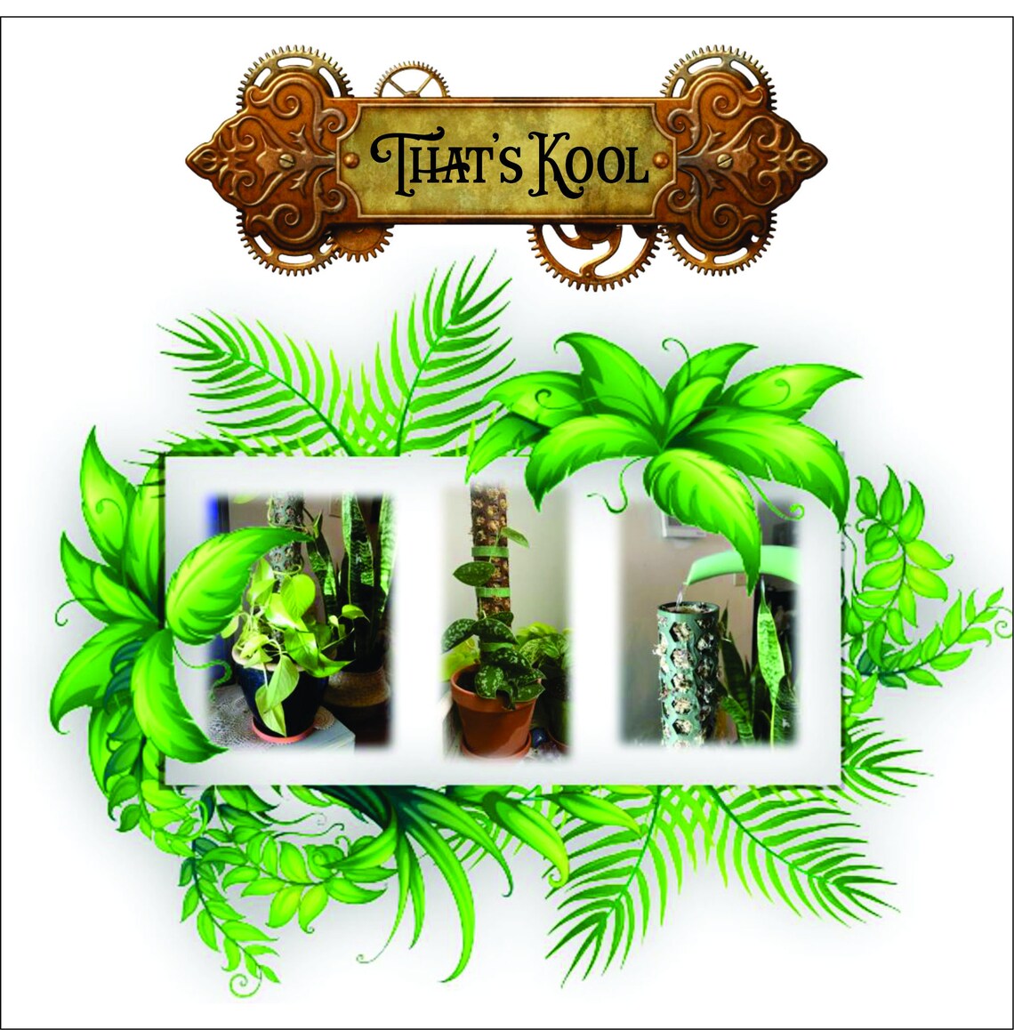 Moss Pole Set 3D Print STL. Files Stl File 3D Printing File 3D ...