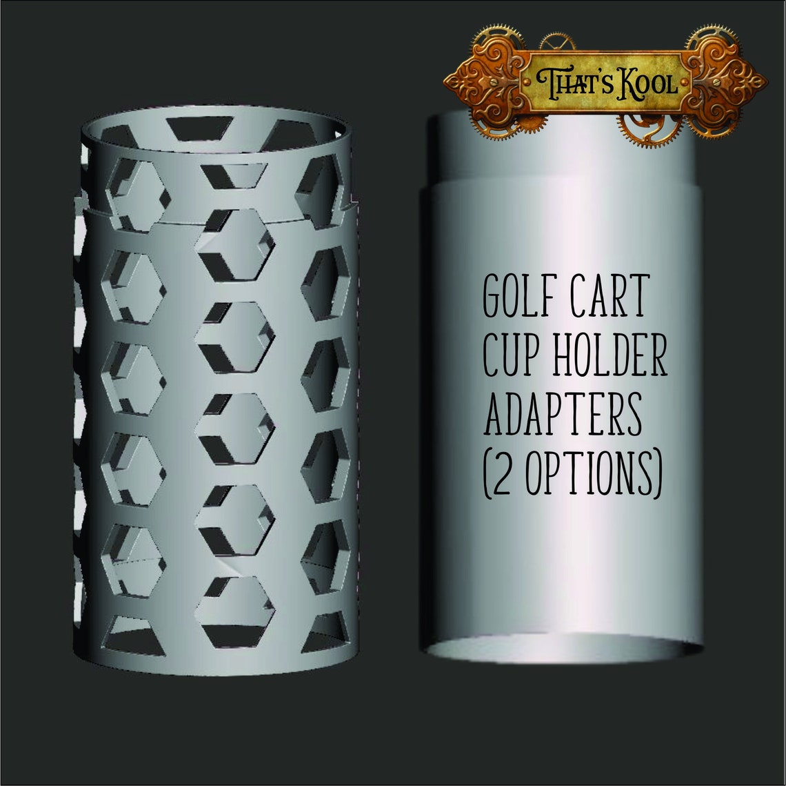 Golf Cart Hot Dog Hotdog Holder 3D Print STL Files With Multiple ...