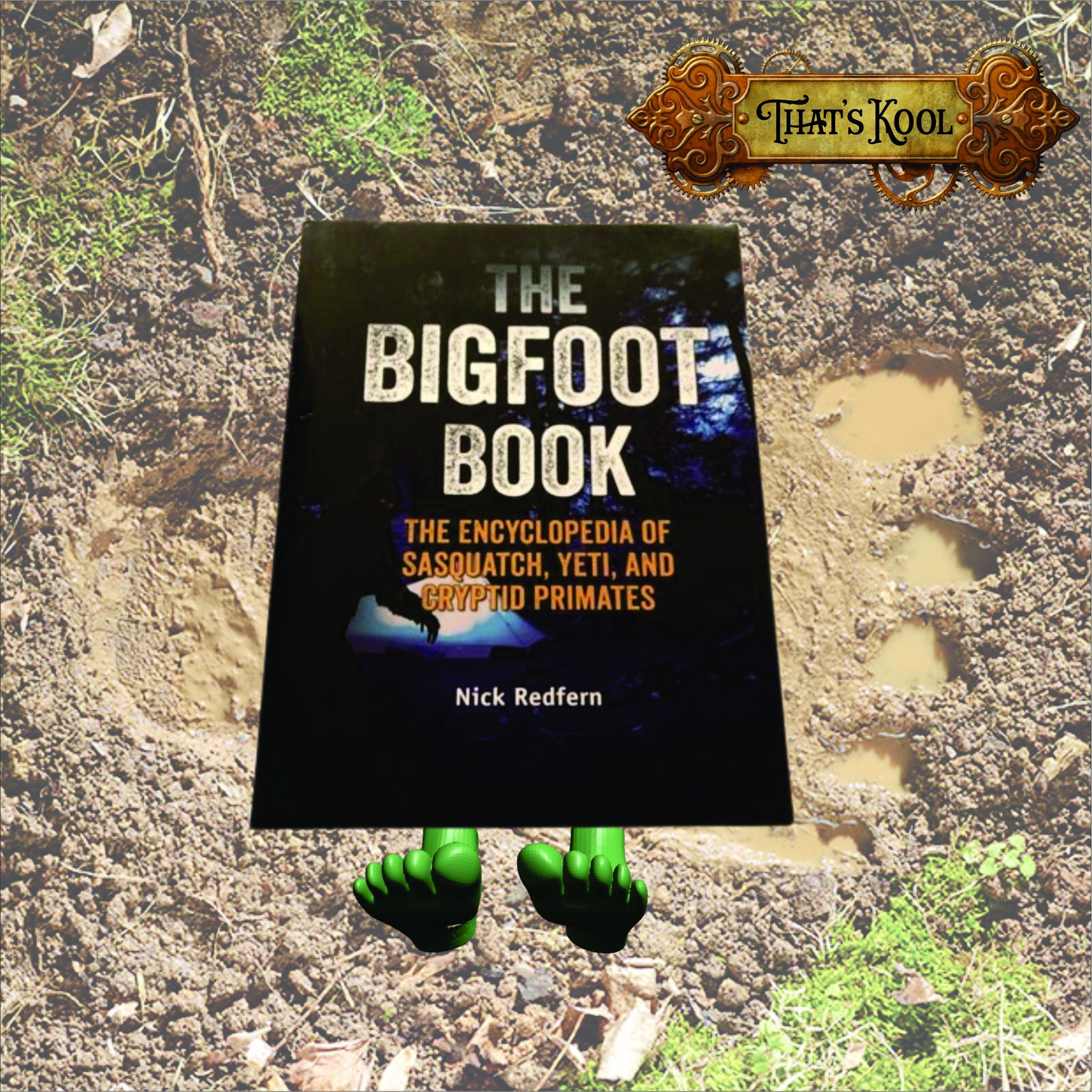 Big Foot Bookmark 3D Print STL. File - Stl File - 3D Printing File - 3D ...