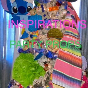 Stitch Christmas Tree Topper - Prop - Etsy
