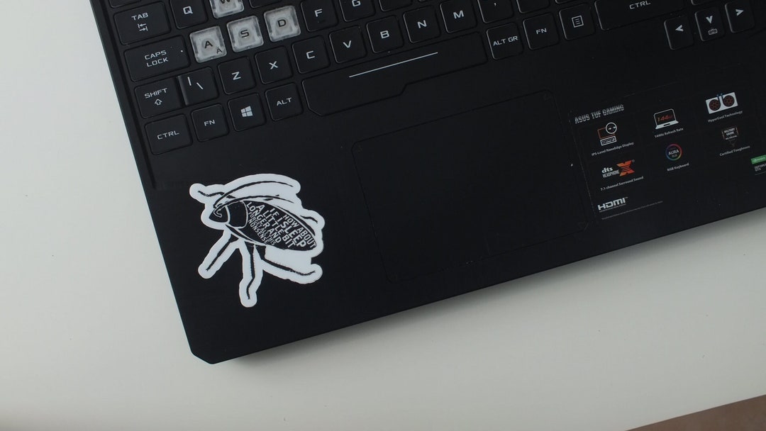 Franz Kafka the Metamorphosis Quote Classic Literature Die Cut Sticker ...