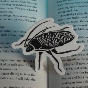 Franz Kafka the Metamorphosis Quote Classic Literature Die Cut Sticker ...