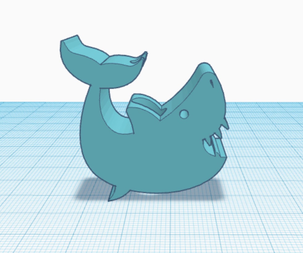 Shark Fish Straw Topper , STL File for Printing Make Your Own Straw ...