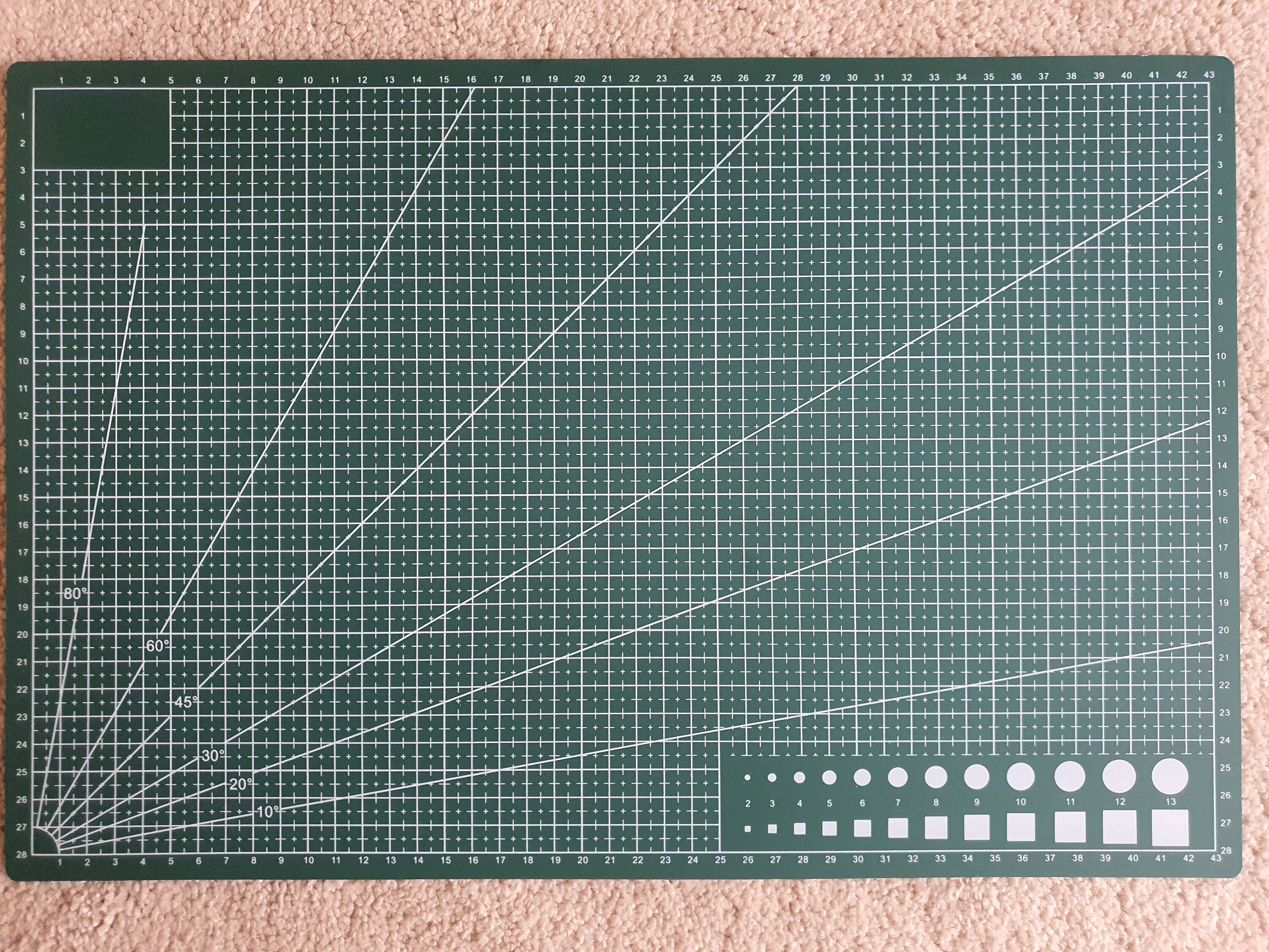 TWO Self Healing A3 Cutting Mat Scale Non Slip Multi | Etsy