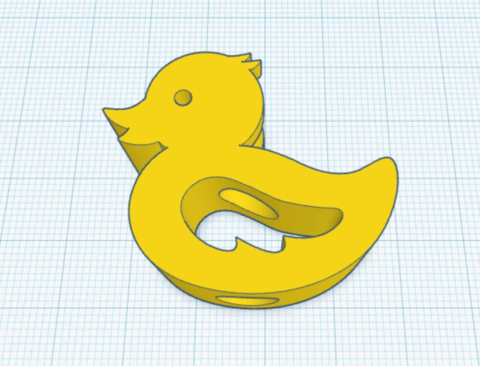 Little Duck Straw Topper, STL File for Printing Make Your Own Straw ...