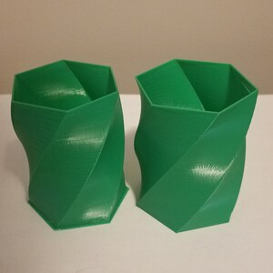 3D Printed Spiral Container With Lid - Etsy