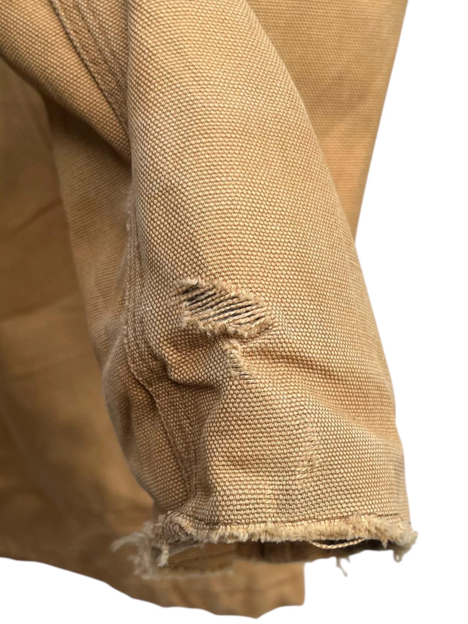 Carhartt Tan Duck Canvas Arctic Jacket - Etsy