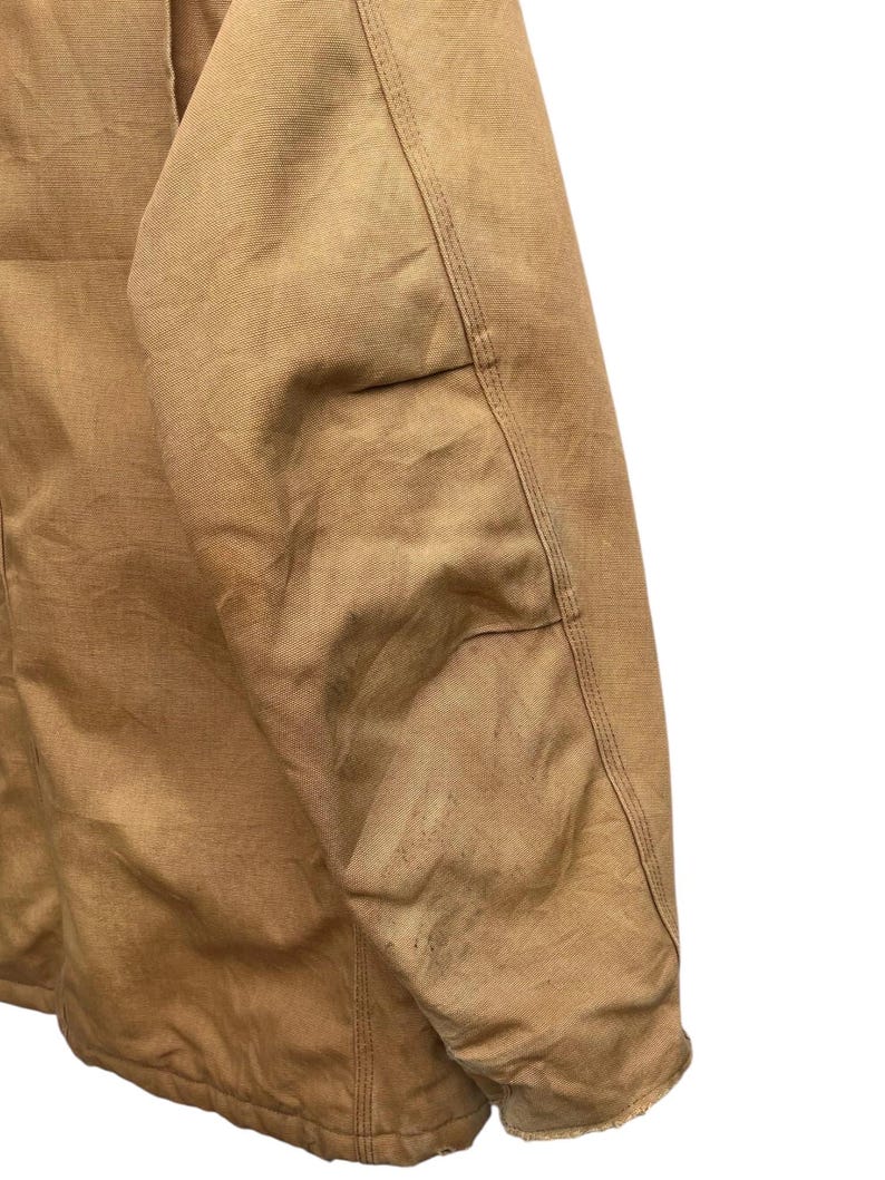 Carhartt Tan Duck Traditional C03 Jacket - Etsy