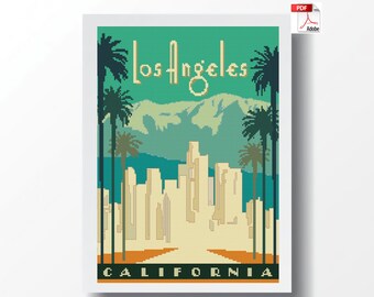 Los Angeles Pattern | Etsy