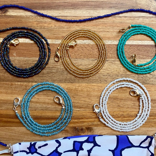Beaded Mask Lanyard - Etsy