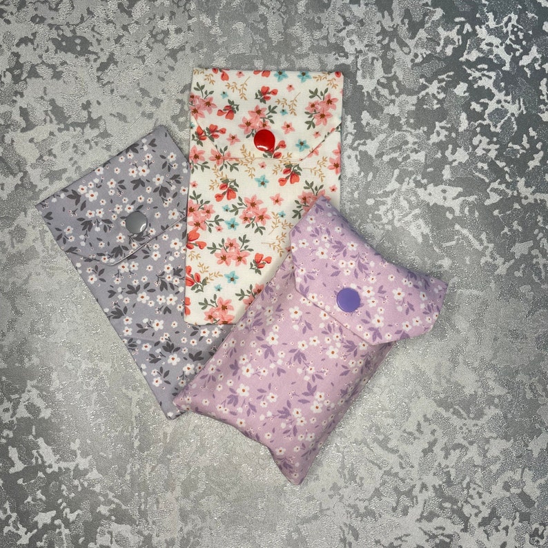 Handmade Fabric Tissue Holder | Pocket Tissue Pouch | Tissue Holder ...