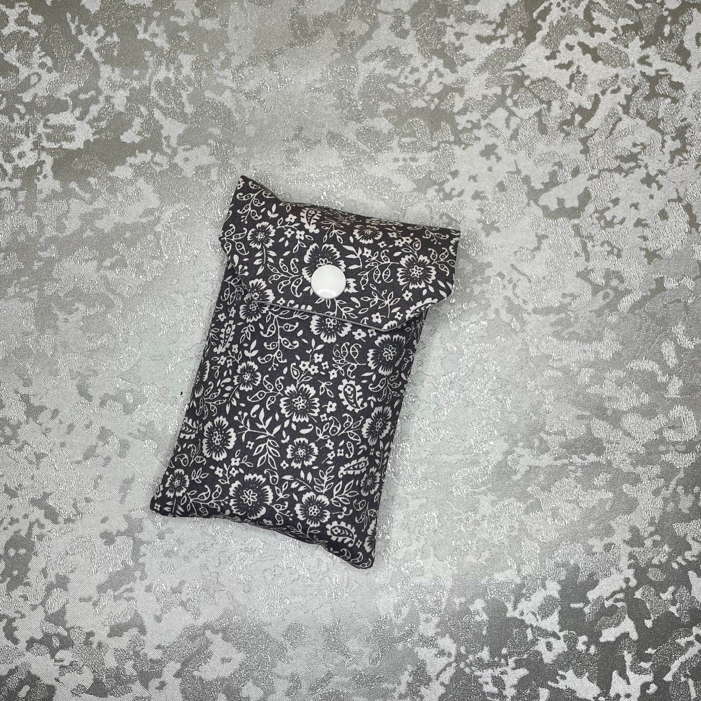 Handmade Fabric Tissue Holder | Pocket Tissue Pouch | Tissue Holder ...