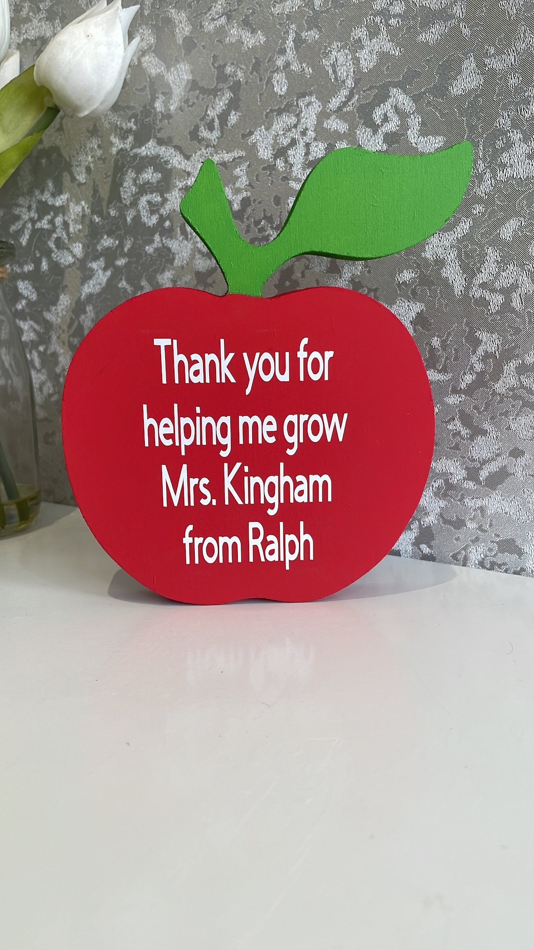 Teacher Appreciation Apple Gift| Appreciation Teacher Gift| End of ...