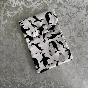 Cat Print Pocket Tissue Holder: Handmade Cotton Fabric Pouch - Etsy