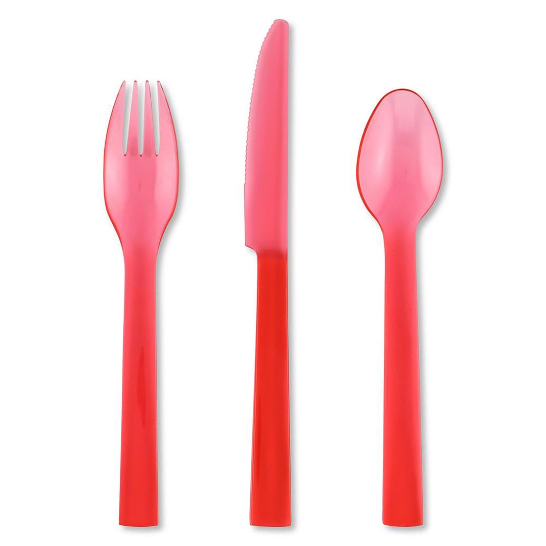 Neon Pink Acrylic Flatware - Etsy New Zealand