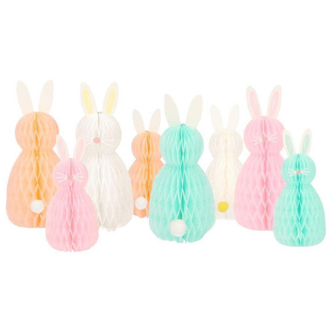Honeycomb Spring Bunnies - Etsy