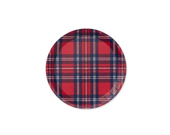 Plaid Plates - Etsy