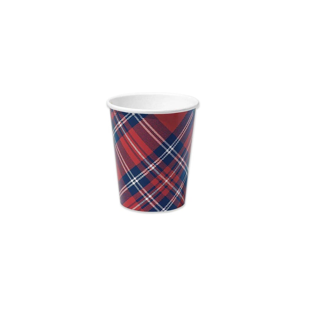 Holiday Plaid Cups - Etsy