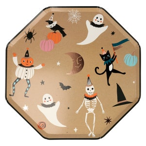 Vintage Halloween Dinner Plates - Etsy