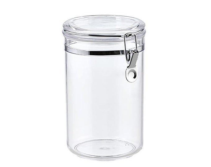Tall Acrylic Canister - Etsy