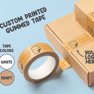 Custom Packing Tape Gummed Tape Packaging Tape Personalised - Etsy UK