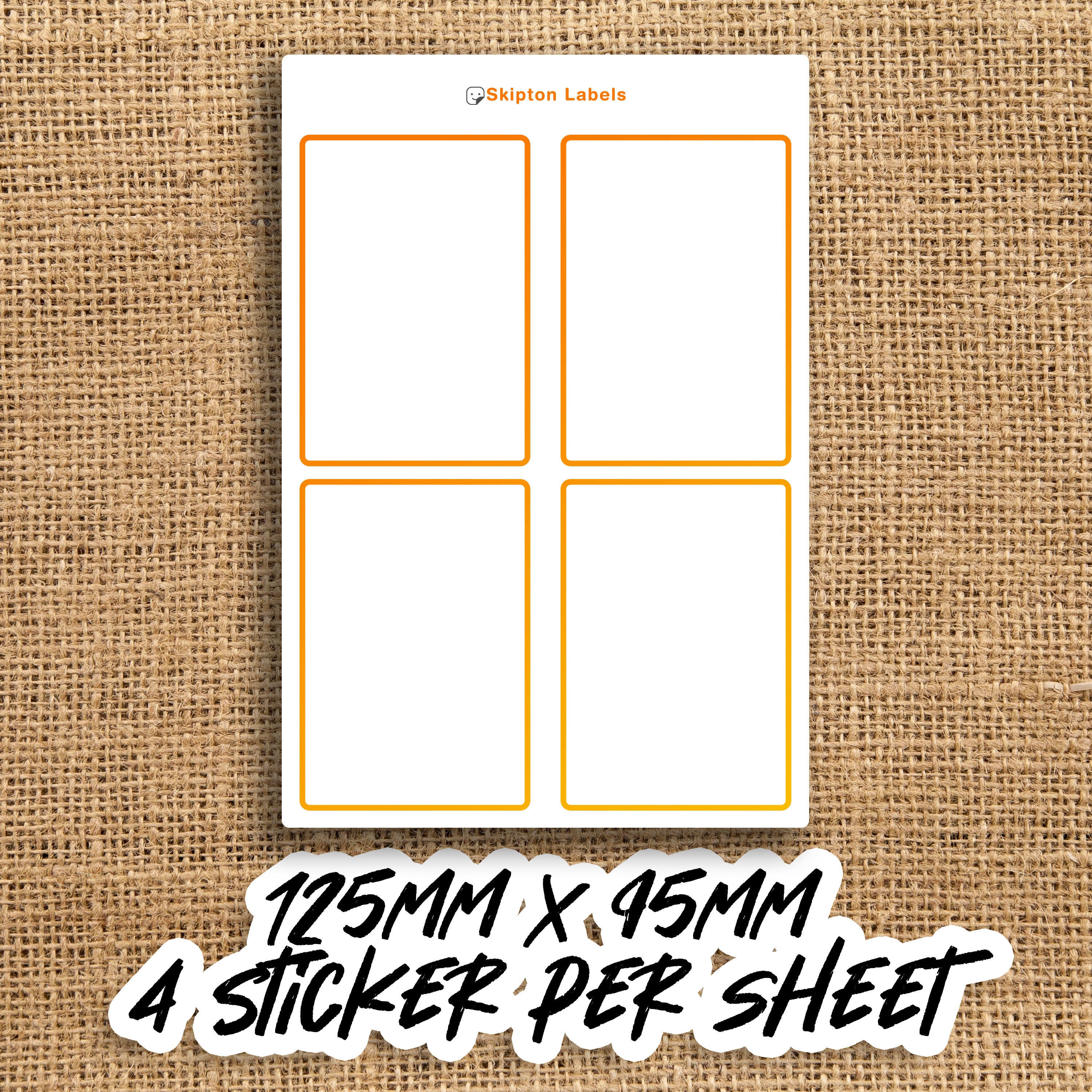 Custom Personalised Business Logo Rectangular Rectangle - Etsy UK