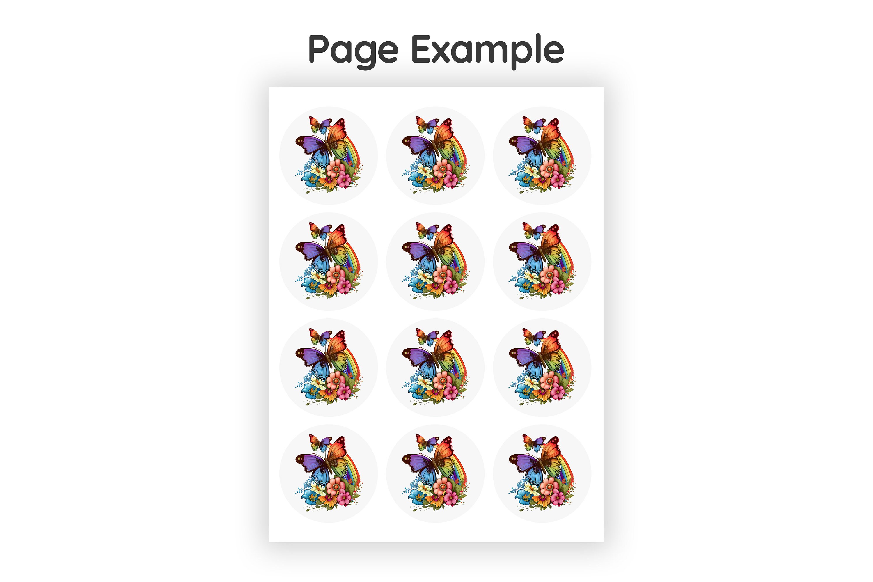 Clear Custom Logo Stickers Circular Stickers Clear Stickers - Etsy UK