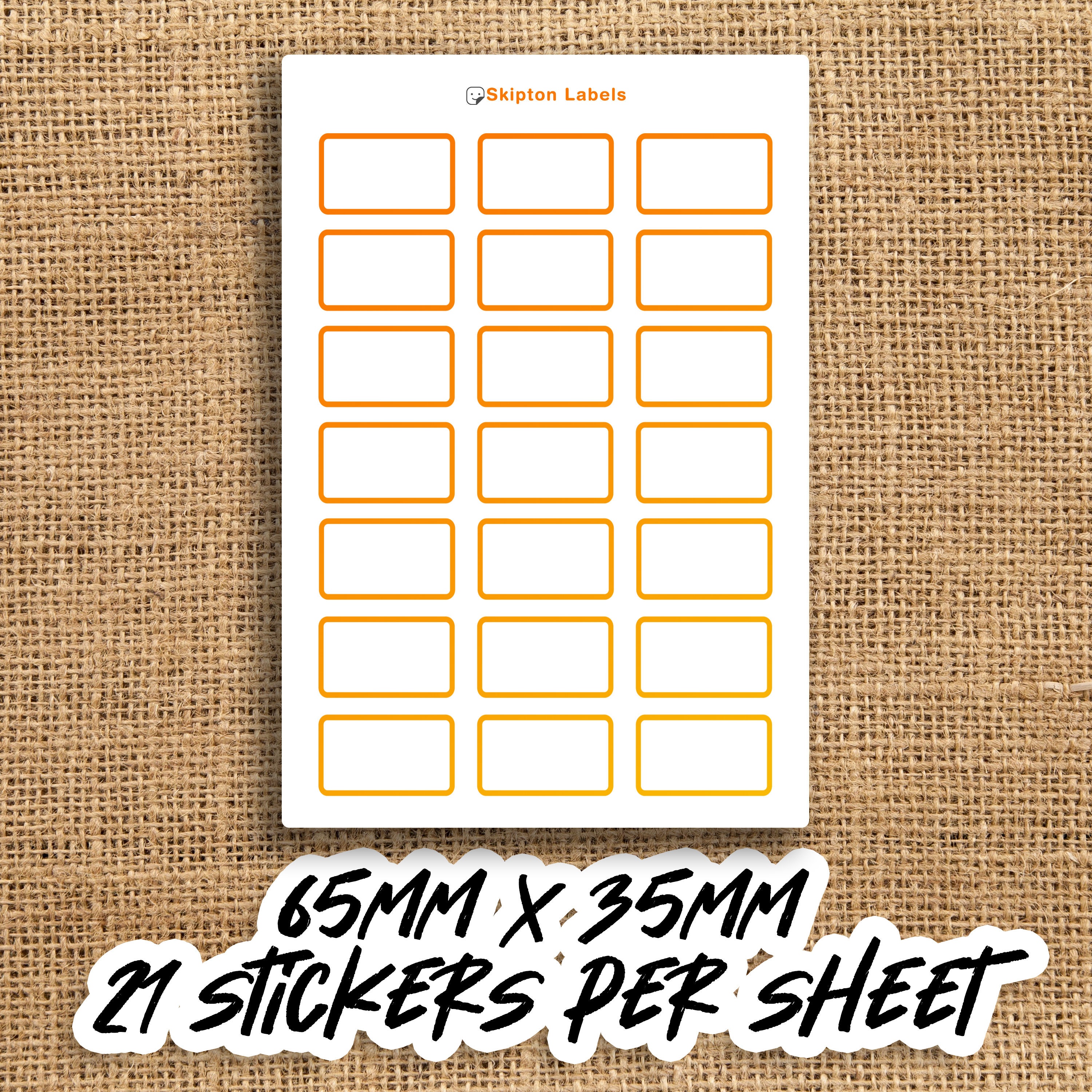 Custom Personalised Business Logo Rectangular Rectangle - Etsy UK