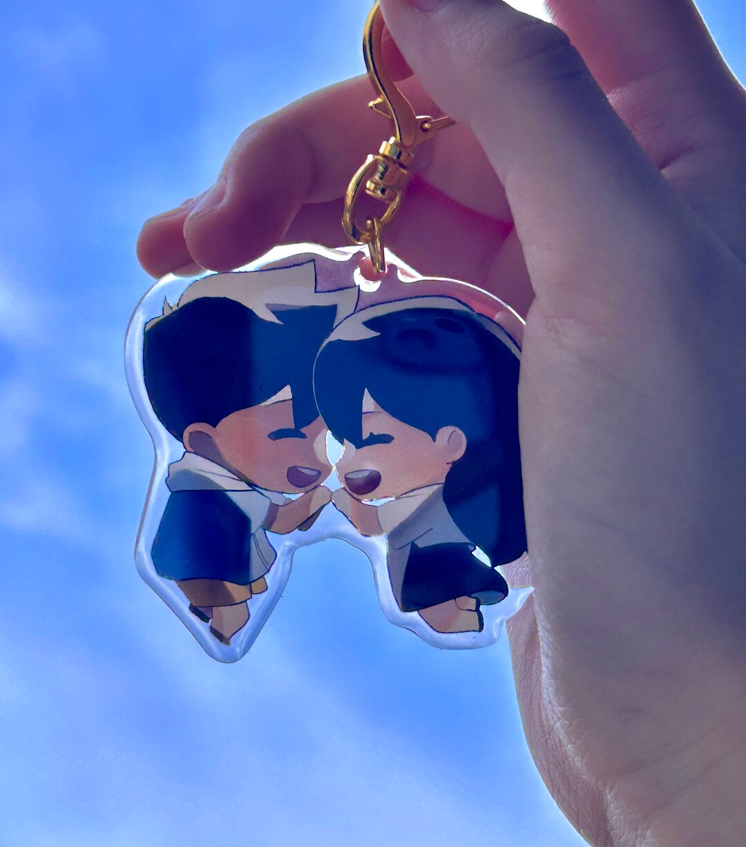 OMORI Mari & Hero 2.5 Key-charm - Etsy
