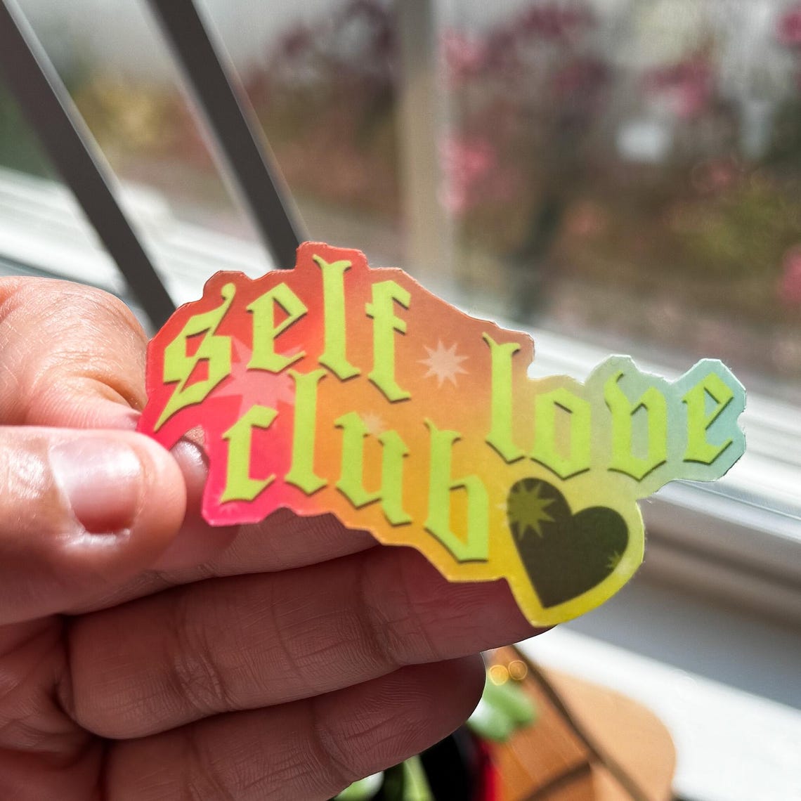 Self Love Club Sticker | Laminated - Etsy