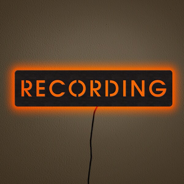 Recording Light - Etsy