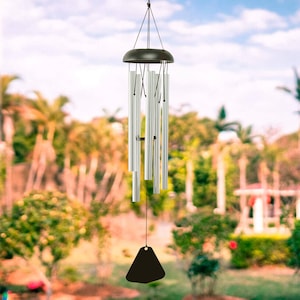 Corinthian Bells Wind Chime, Personalized Wind Chimes Memorial ...