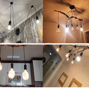 Spider Light Spider Light Fixture Spider Chandelier Modern - Etsy