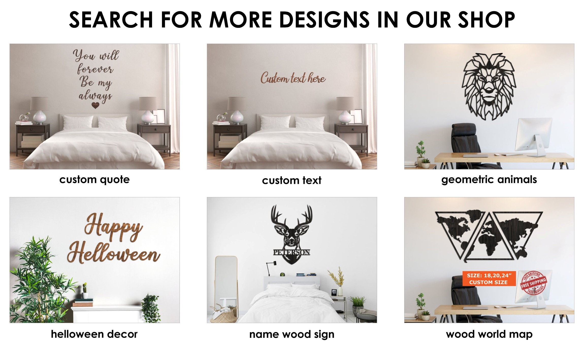 Deer Name Sign Deer Head Signs Deer Head Wall Decor Name - Etsy