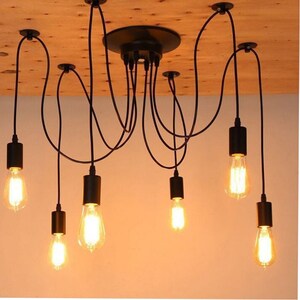 Spider Light Spider Light Fixture Spider Chandelier Modern - Etsy