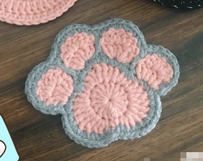 PDF Pattern Crochet Dog Coaster Coffee or Drink Crochet - Etsy