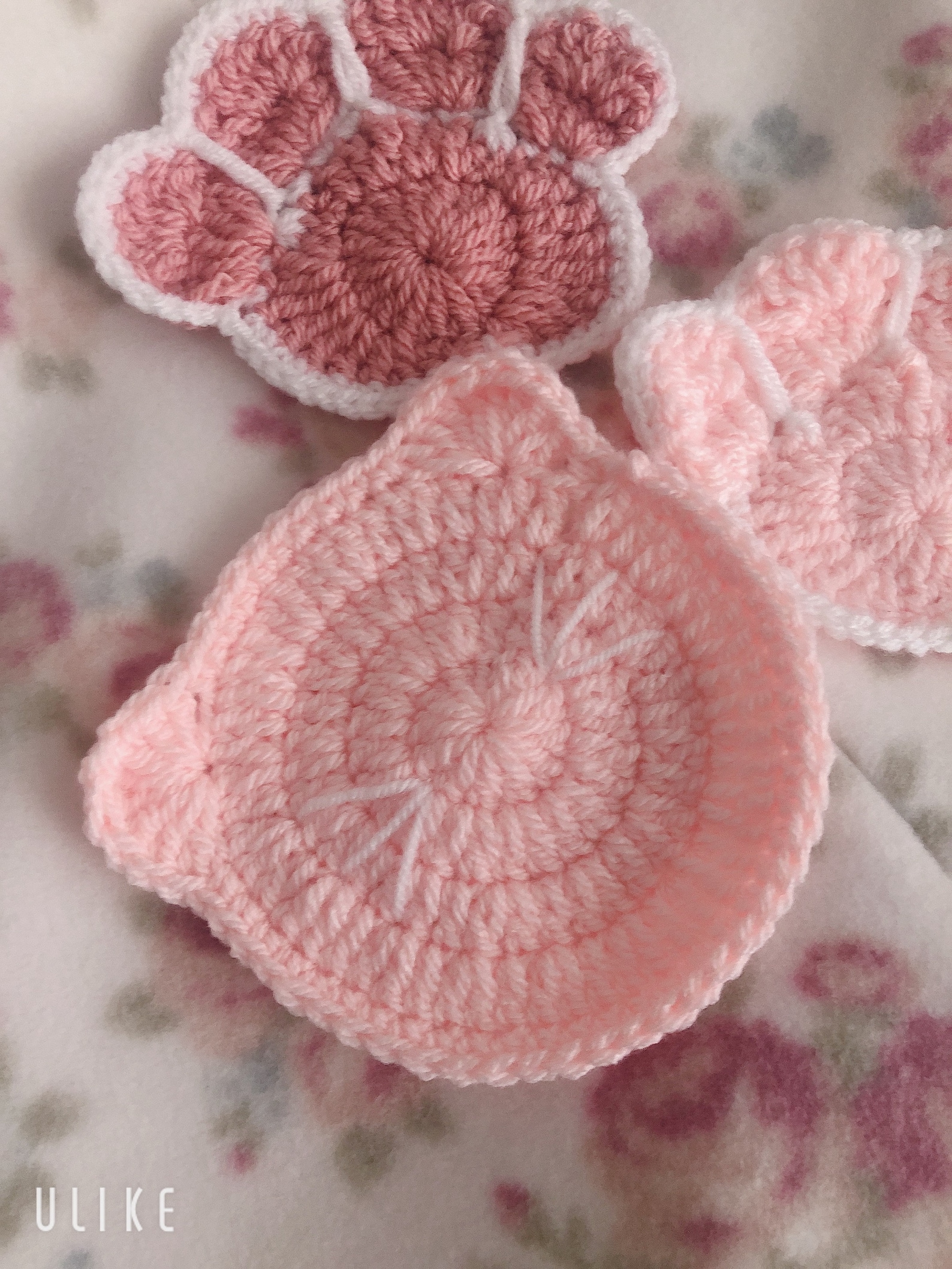 Crochet Pattern, Cat & Paw Coaster 2FOR1 Animal Paw Print Kitty - Etsy