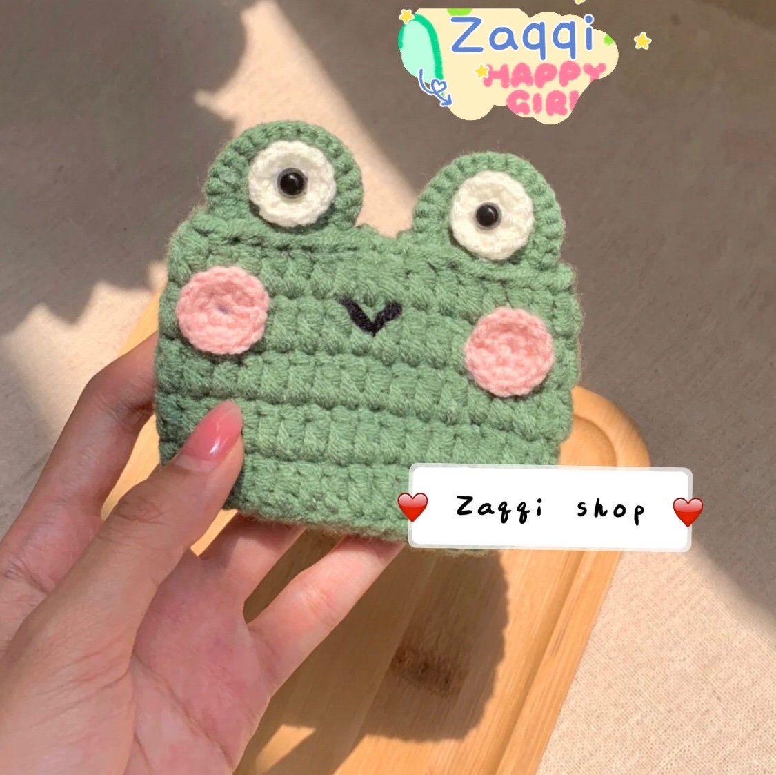 Crochet Frog Coin Purse Card Purse Wallet Pattern - Etsy