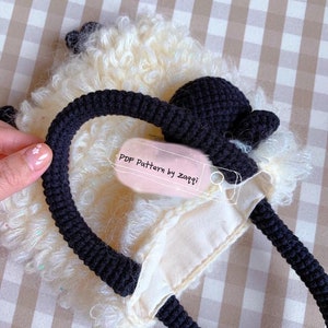 Crochet Pattern, Sheep Crochet Handbag, Crochet Bag, Crochet Purse ...