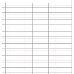 Printable Blank Pattern Worksheet for Knitting or Crochet - Etsy