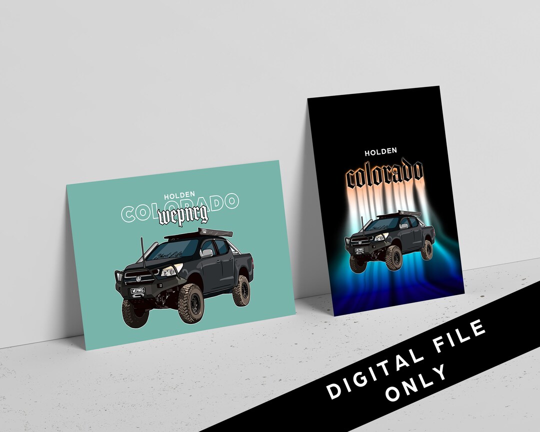 DIGITAL Custom Car Illustrations Car Portrait Personalised Gift Gifts ...