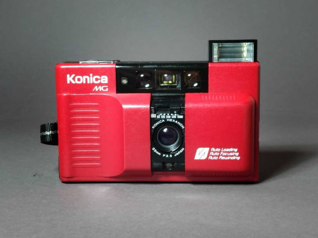 Konica MG Hexanon 35mm Compact Film Camera - Etsy