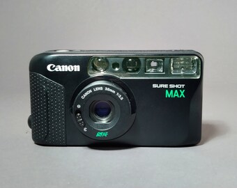 Canon Sure Shot Tele Max Vintage Film 35mm Point Shoot Camera - Etsy