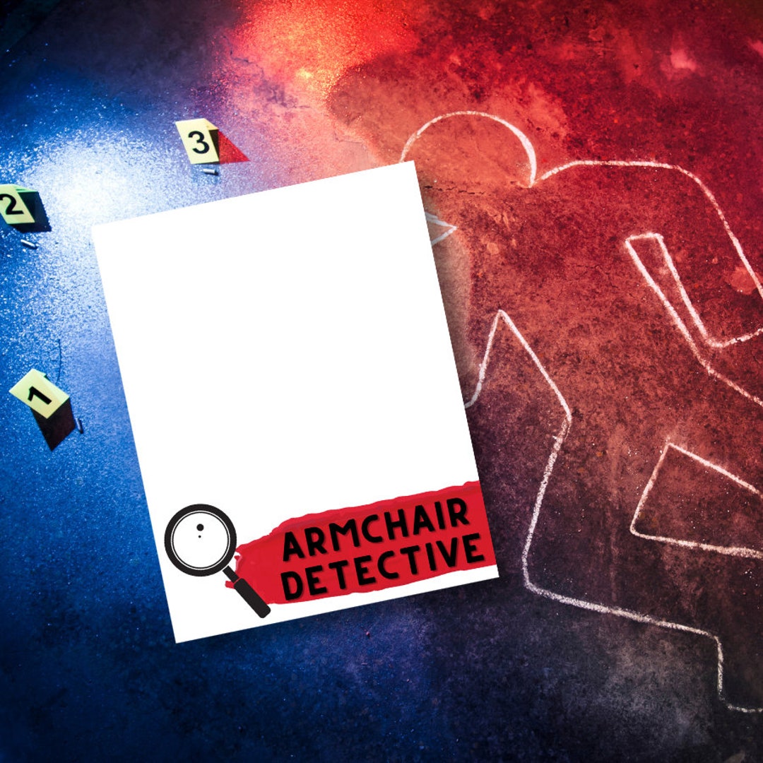 Armchair Detective Notepad - Etsy