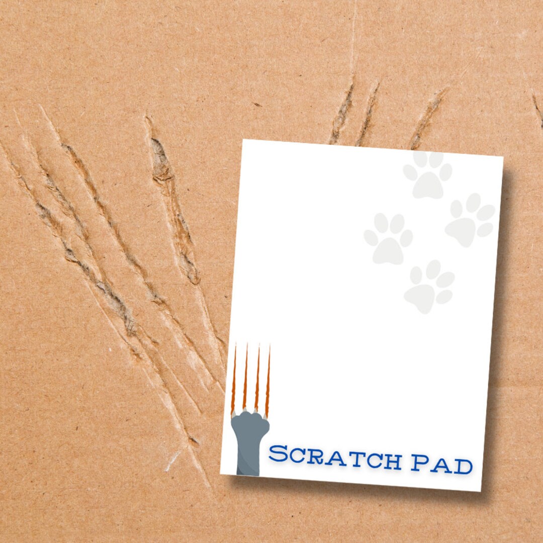 Scratch Pad Notepad - Etsy