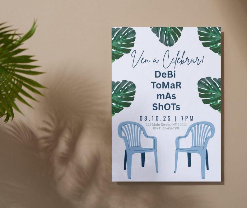 Bad Bunny Invite | Bad Bunny Theme | Party Latino | Debi Tomar Mas ...