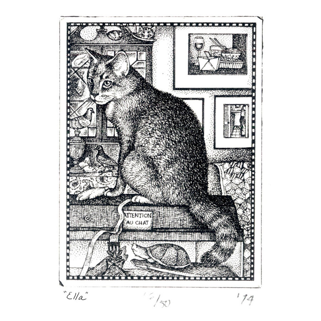 Ella the Cat - Etsy