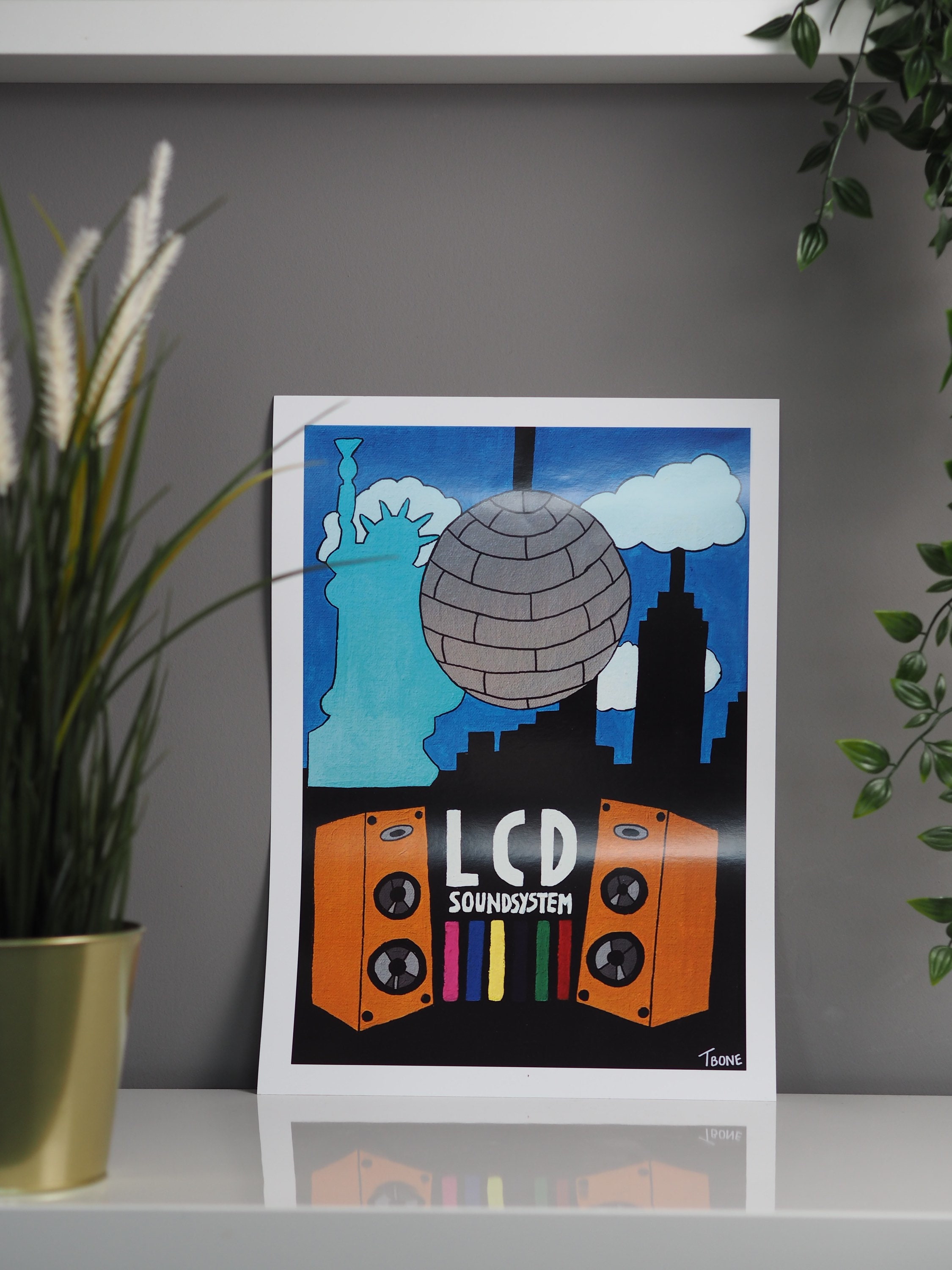 LCD Soundsystem, Original Art Print - Etsy